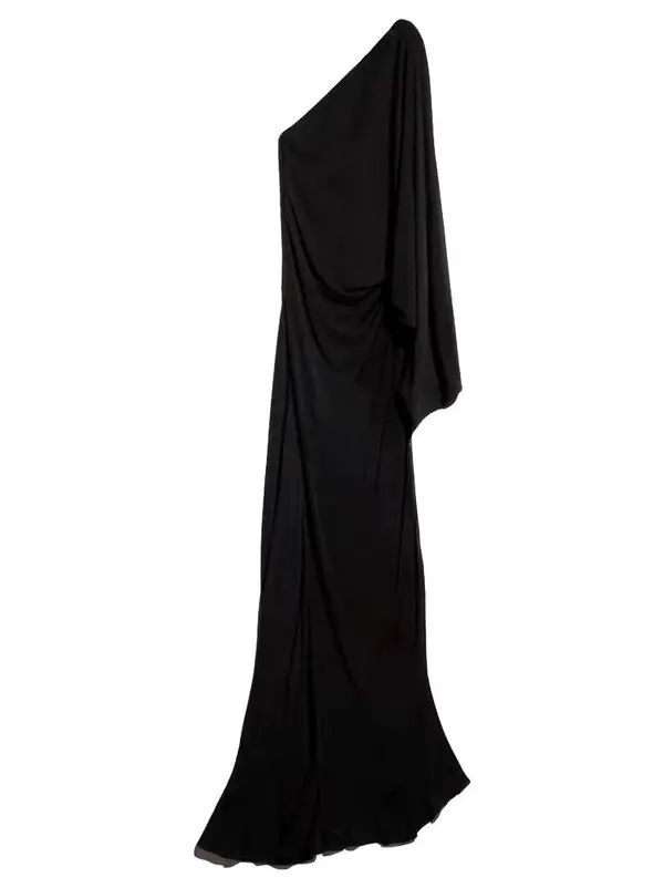 Gucci One-shoulder Maxi Dress - Black