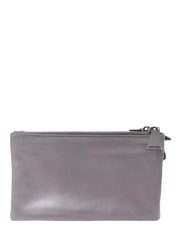 Bottega Veneta Intrecciato Leather Shoulder Bag - Grey