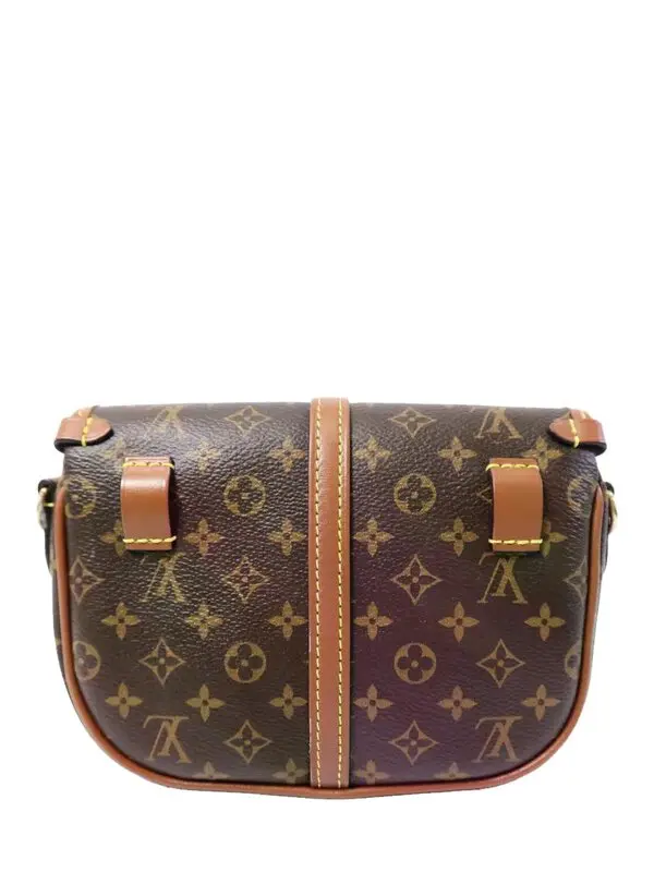 LOUIS VUITTON Monogram Canvas Shoulder Bag - Brown