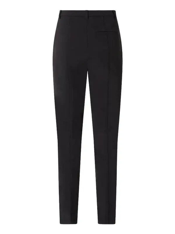 Pinko Pressed Crease Slim-fit Trousers - Blue