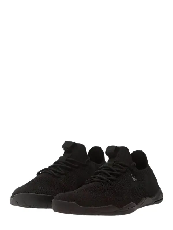 Be Lenka Mesh Knit Front-lace Sneakers - Black