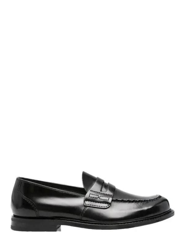 Church's Farsley Leather Loafers - Black
