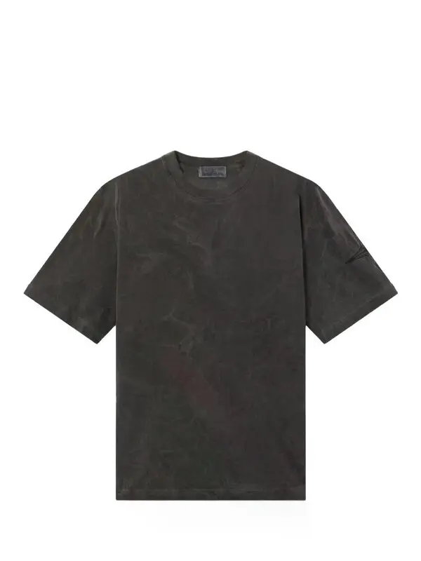Stone Island 2100024 Uneven Pigment Dyed Organic Cotton Jersey T-shirt - Grey