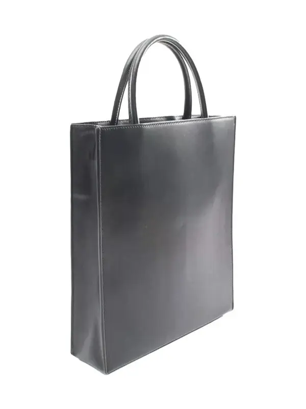 Loewe Leather Satchel - Black