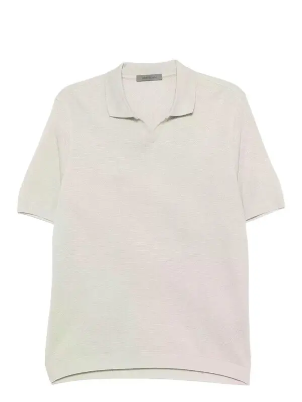 Corneliani Textured T-shirt - Neutrals