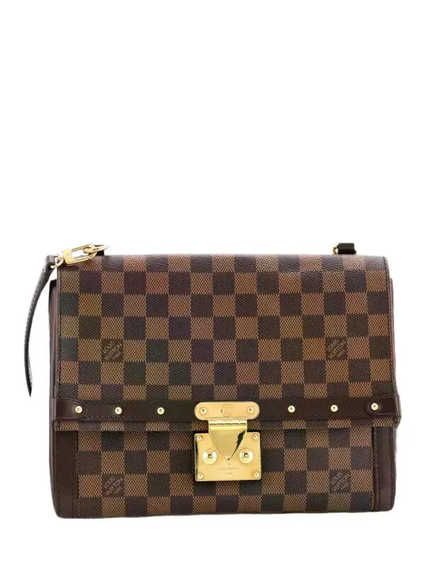 LOUIS VUITTON Damier Shoulder Bag - Brown