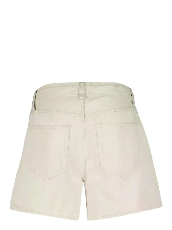 FRAME Off Duty Relaxed Fit Shorts - Neutrals