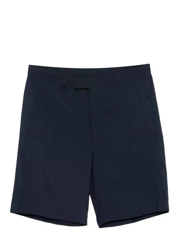 Corneliani Tailored Pressed Crease Shorts - Blue
