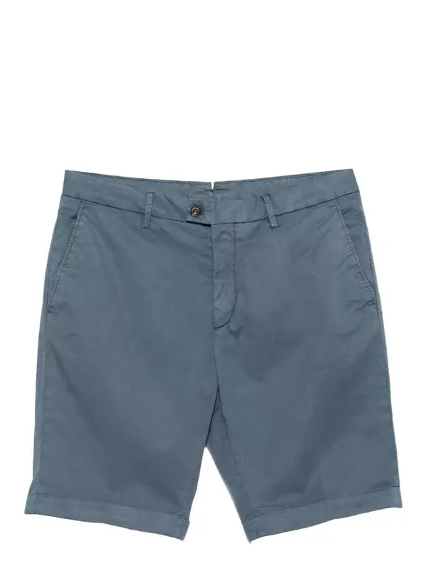 Corneliani Buttoned Shorts - Blue