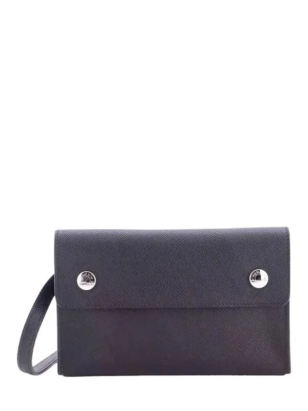 Hermès Epsom Wallet Bag - Black