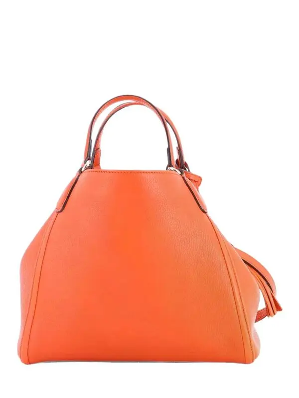 Gucci Soho Convertible Leather Small Shoulder Bag - Orange