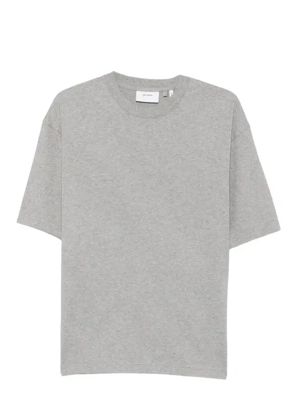 Axel Arigato Baseline Logo-print Cotton T-shirt - Grey