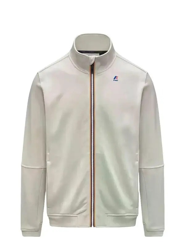 K-WAY Zip-up Sweatshirt - Neutrals
