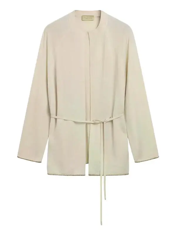Momoni Stiga Wool Cardigan - Neutrals
