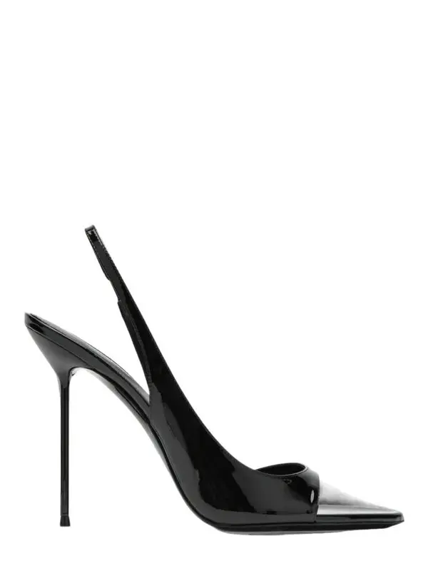 Paris Texas Lidia Slingback Sandals - Black