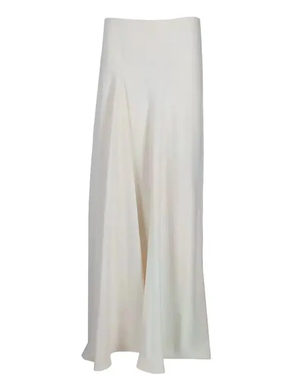 P.a.r.o.s.h Flared Maxi Skirt - White