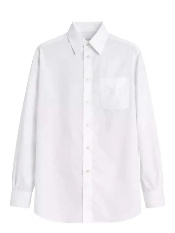 NAMACHEKO Chest-pocket Shirt - White