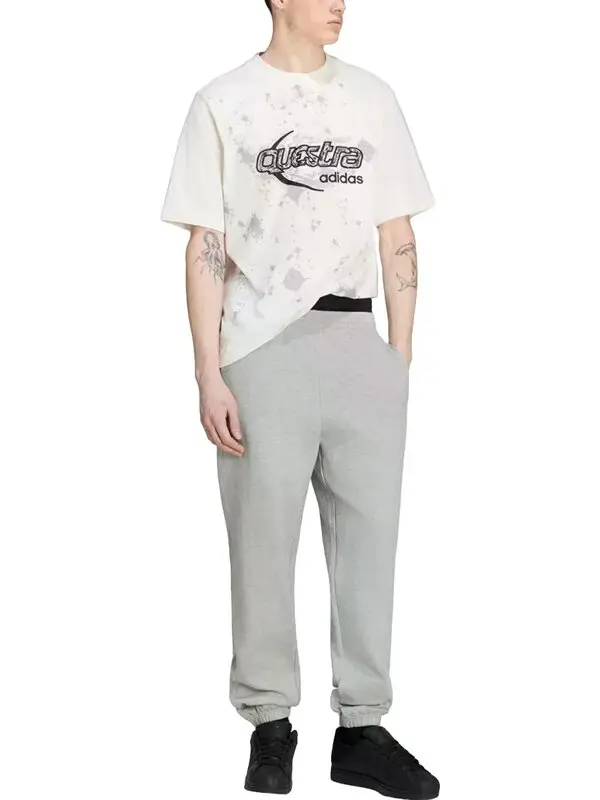 Adidas Adilenium Questra Graphic T-shirt - Neutrals