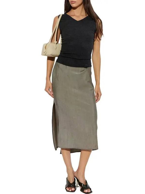 Victoria Beckham V-neck Sleeveless Top - Black