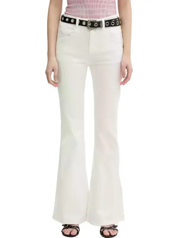 Miss Sixty Flared Jeans - White