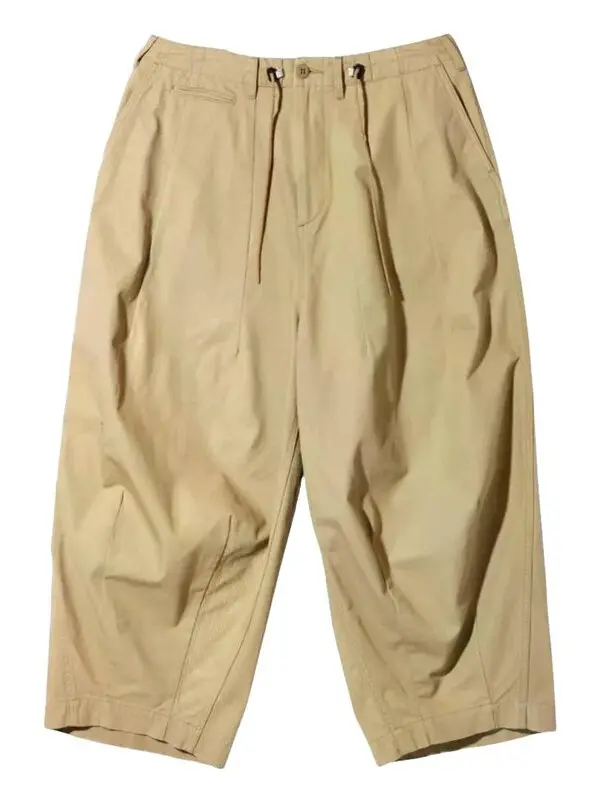 Needles Cotton Button-up Trousers - Green