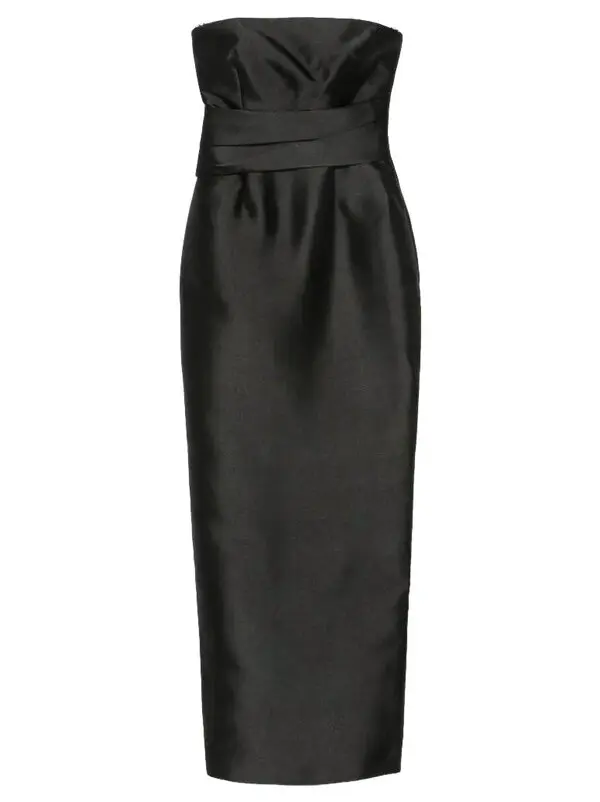 Solace London Ingrid Maxi Dress - Black