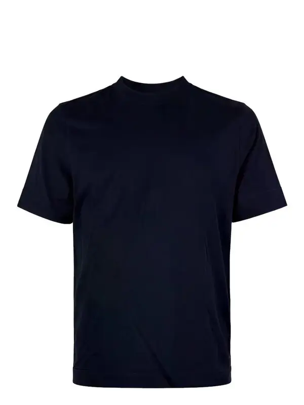 Tagliatore Round-neck Short-sleeve T-shirt - Black
