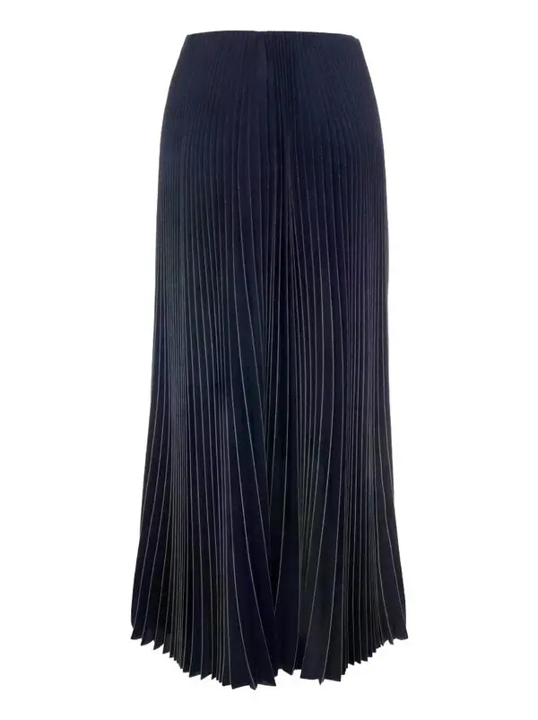Fabiana Filippi Pleated Ankle Length Skirt - Blue