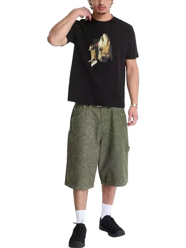 DIME Rollin Head Graphic Print T-shirt - Black