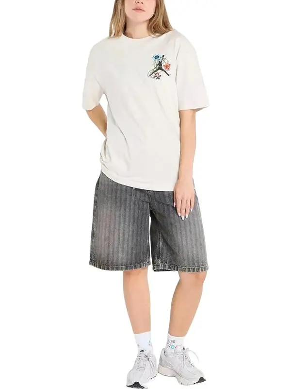 JORDAN Graphic Print T-shirt - Neutrals