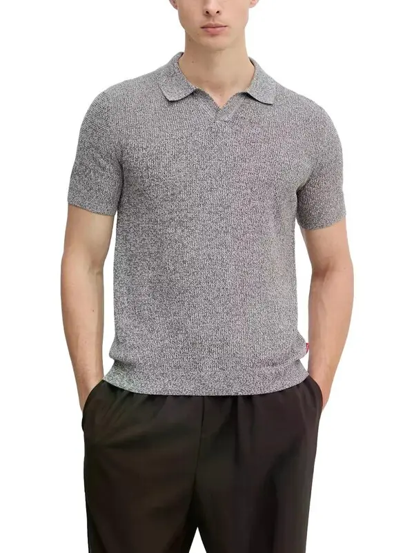 JOOP! Adrianor Marl-knit T-shirt - Brown