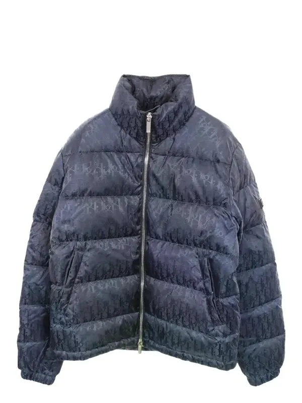 Dior Oblique Puffer Jacket - Blue