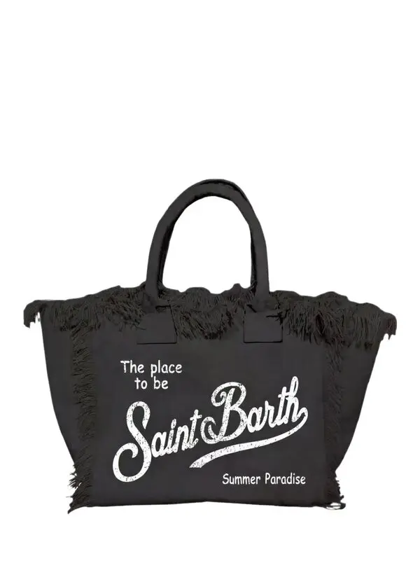 MC2 SAINT BARTH Vanity Tote Bag - Black