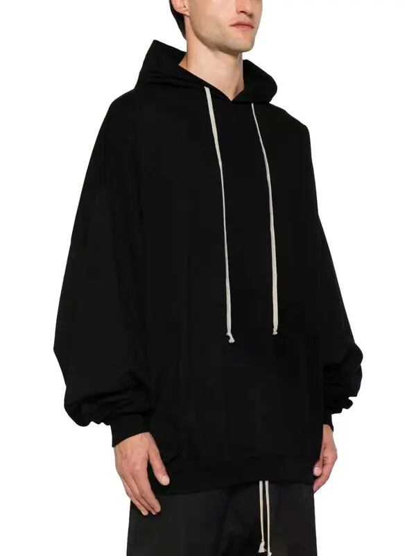 Rick Owens Drawstring Hoodie - Black