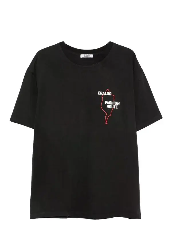 ERALDO Erlado Graphic Print T-shirt - Black