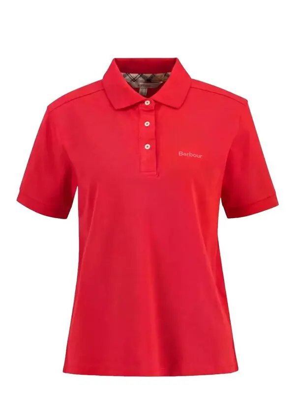 Barbour Bowford Short-sleeve Polo Shirt - Red