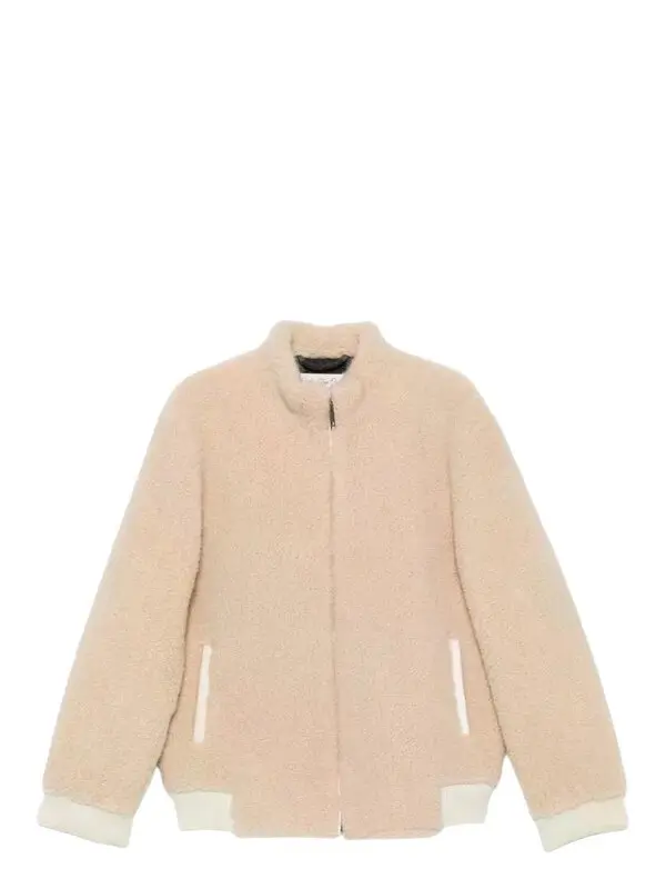 GOD'S TRUE CASHMERE Ribbed-hem Jacket - Neutrals