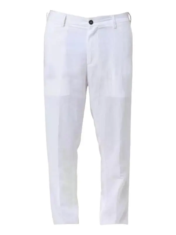 SIVIGLIA Slim-fit Trousers - White