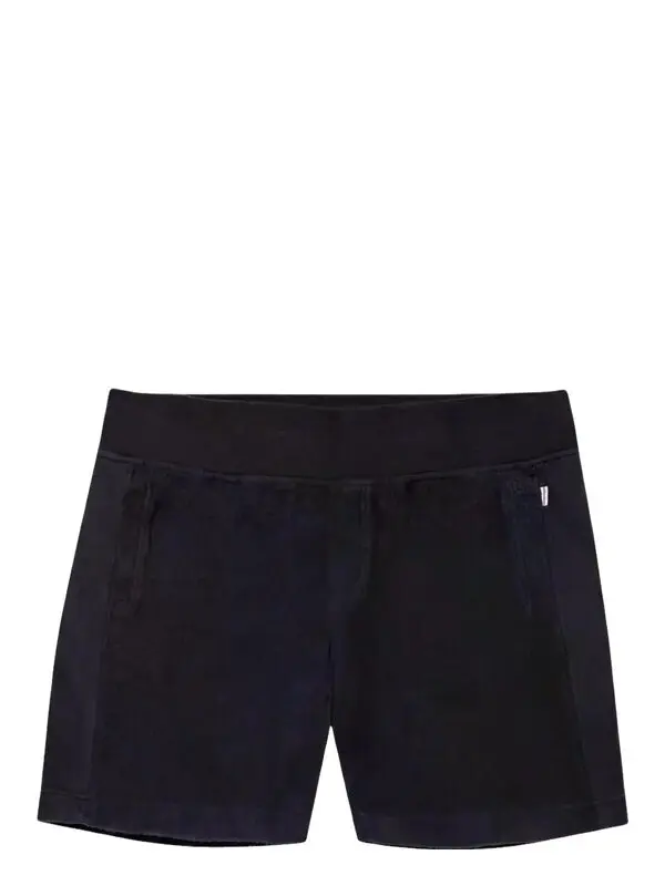 Orlebar Brown Elasticated-waistband Textured Shorts - Blue