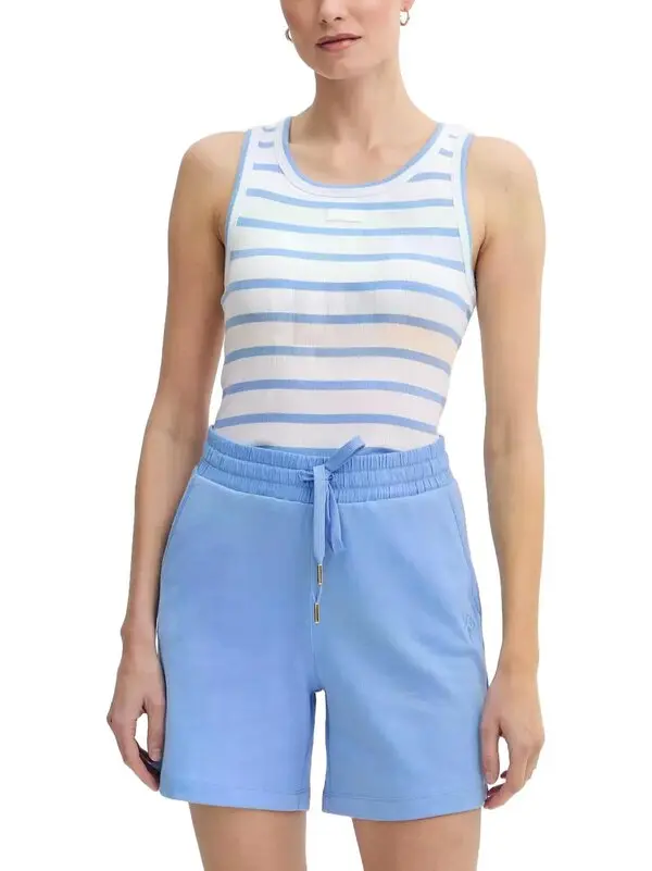 JOOP! Telma Striped Ribbed Tank Top - White