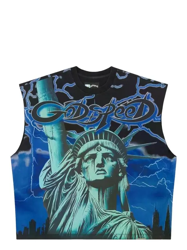 GODSPEED Voltage Sleeveless Vest - Black