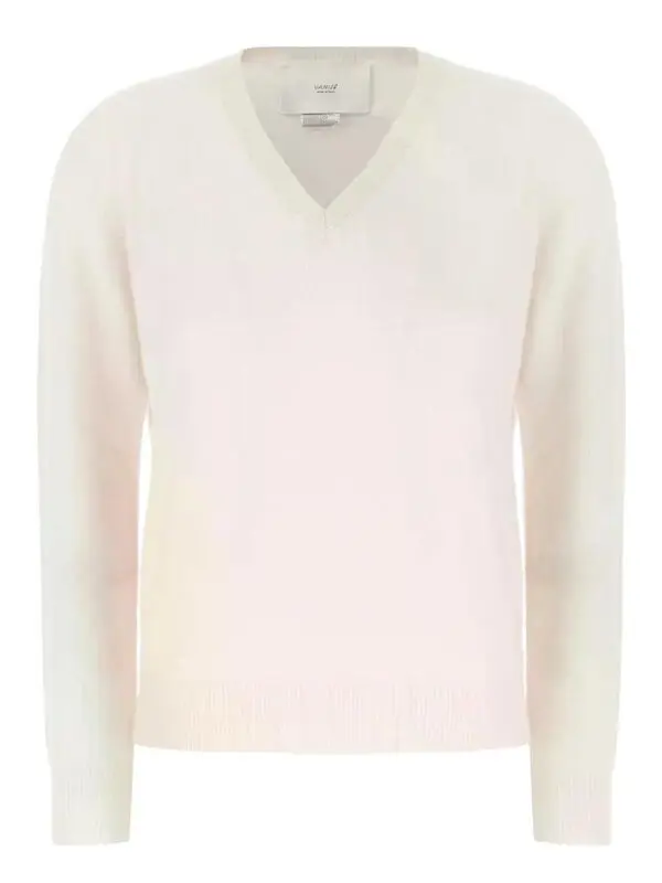 VANISE Vanisé V-neck Sweater - Neutrals