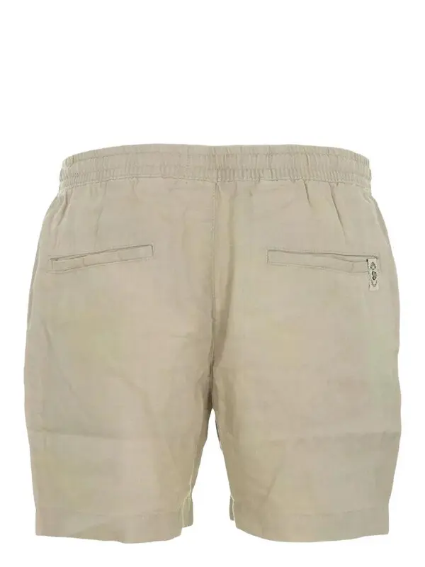 Superdry Merchant Linen Drawstring Shorts - Neutrals