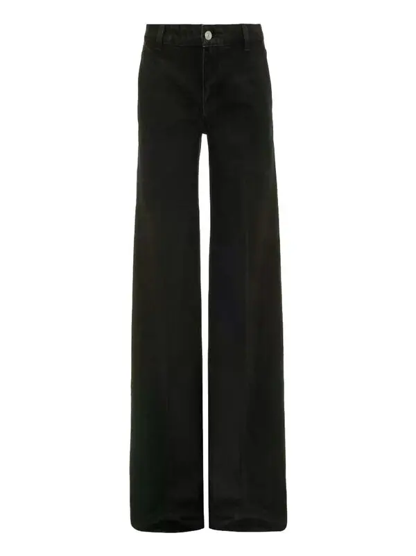 Victoria Beckham Gigi Wide-leg Jeans - Black