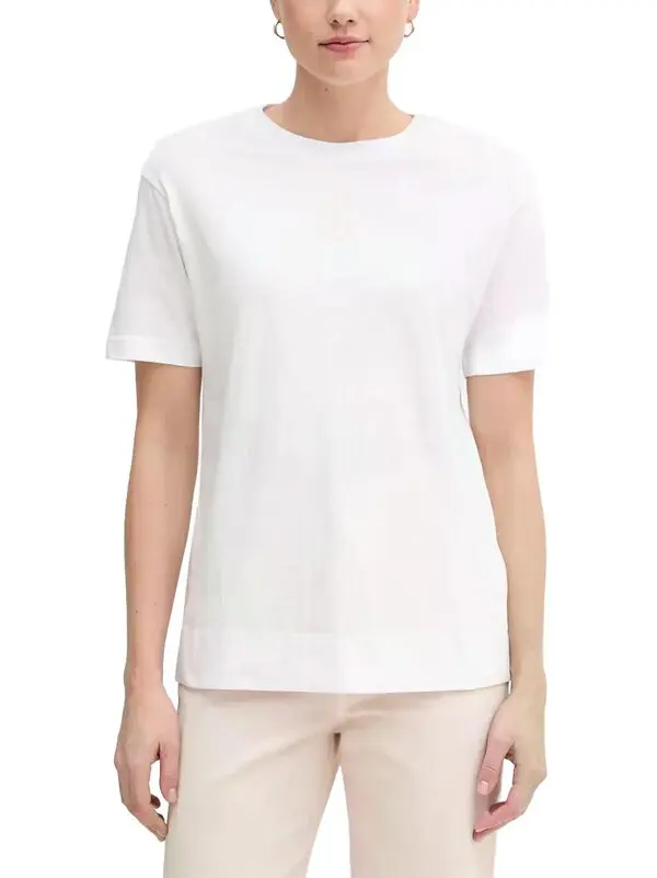 JOOP! Anchor Embroidered T-shirt - White