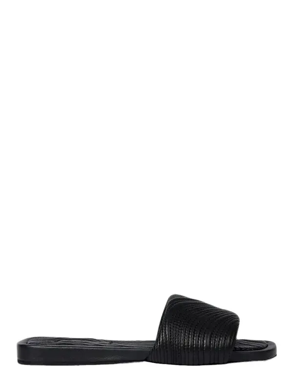 Paul Smith Quilted Swirl Sandals - Black