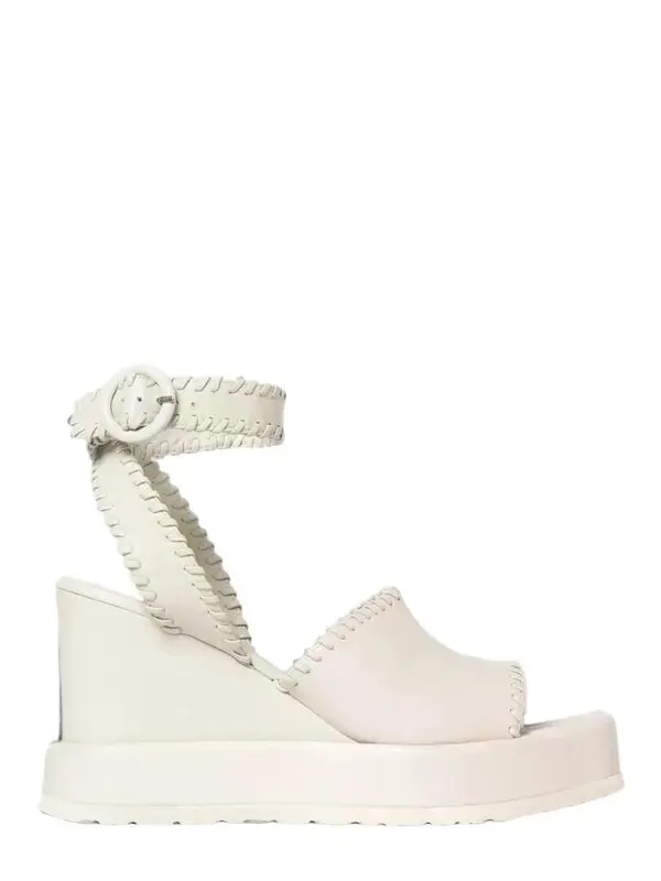 PALOMA BARCELO Wedge Sandals - Neutrals