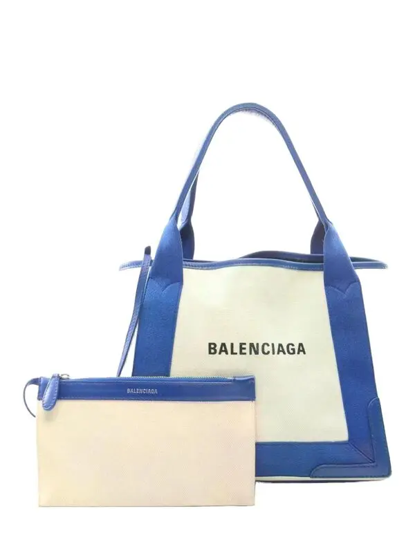 Balenciaga Cabas Tote Bag - Neutrals