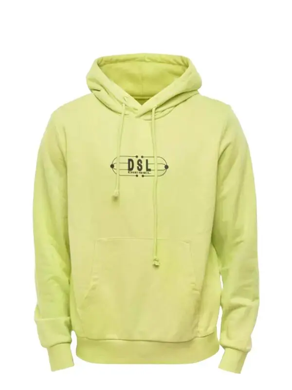 DIESEL® Logo Print Hoodie - Green