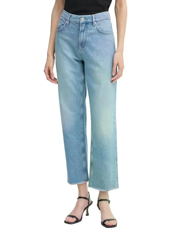 JOOP! Raw Edge Faded Jeans - Blue
